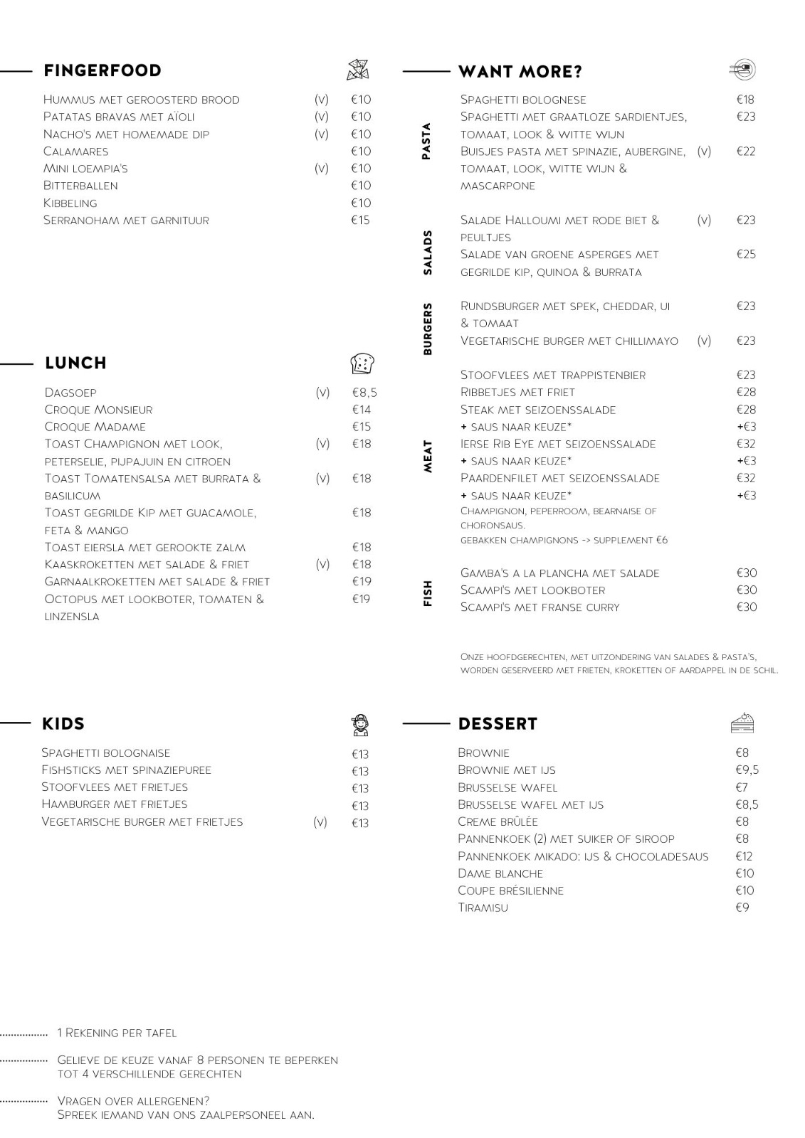 Menu - Bar Muza